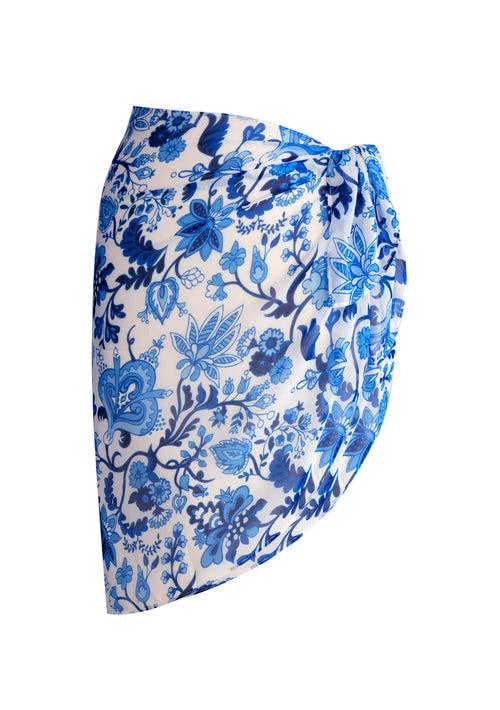 CAPRI PAREO, BLUE SWIM COVER UP – The Southern Threader